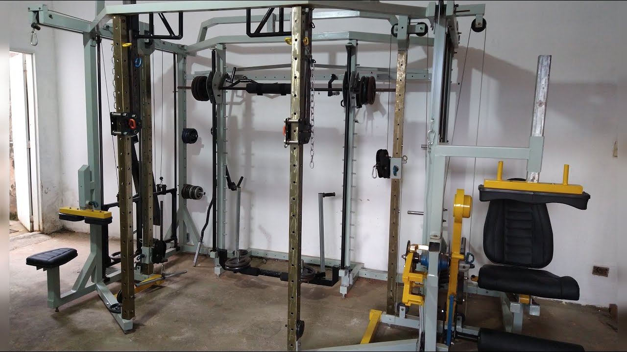 HOME GYM, ACADEMIA CASEIRA - YouTube
