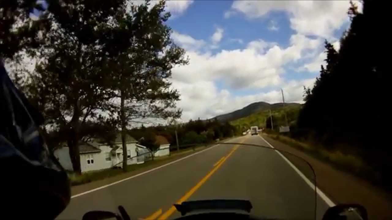 Motorcycle ride, Cabot Trail, Cape Breton Island, NS, Canada. - YouTube