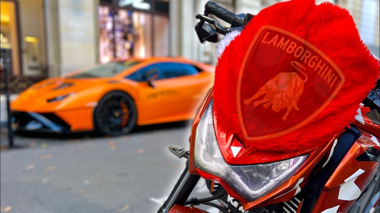 Je croise la Lamborghini de GMK - YouTube