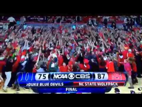 NC State Beats Duke! - YouTube