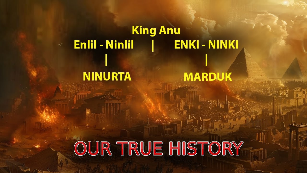 Anunnaki Gods Family Tree! Our true history #1366-1370 enki, enlil ...