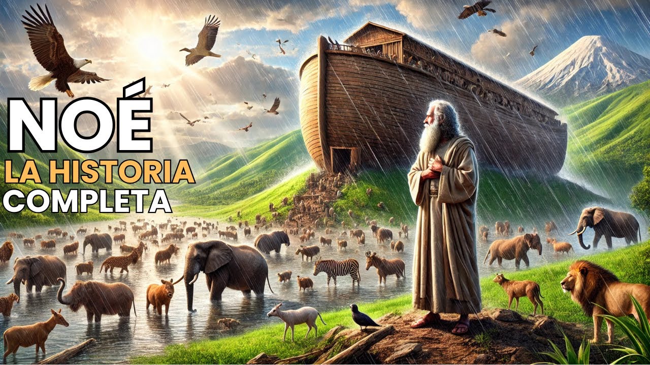 NOÉ: La INCREIBLE HISTORIA del DILUVIO, HISTORIA COMPLETA - YouTube