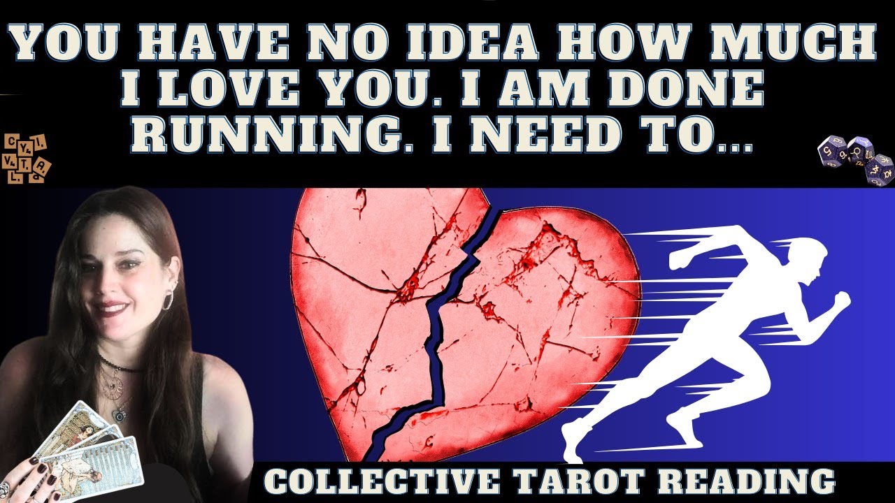 YOU HAVE NO IDEA HOW MUCH I LOVE YOU. I AM DONE RUNNING FROM YOU. I ...