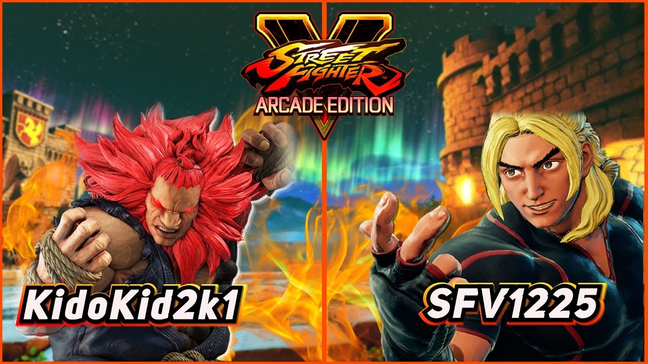 🥋 Ken VS Akuma 📿 | Pro Ranked Match | Street Fighter 5 - YouTube