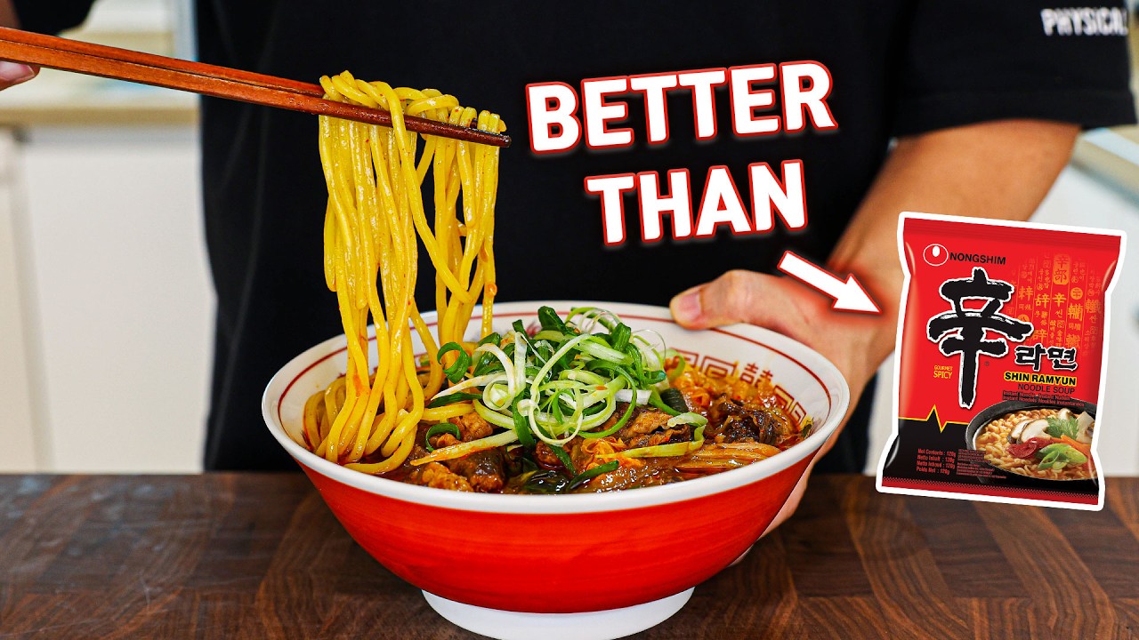 Forget About Instant Ramen And Make This Instead l Chadol Jjamppong ...