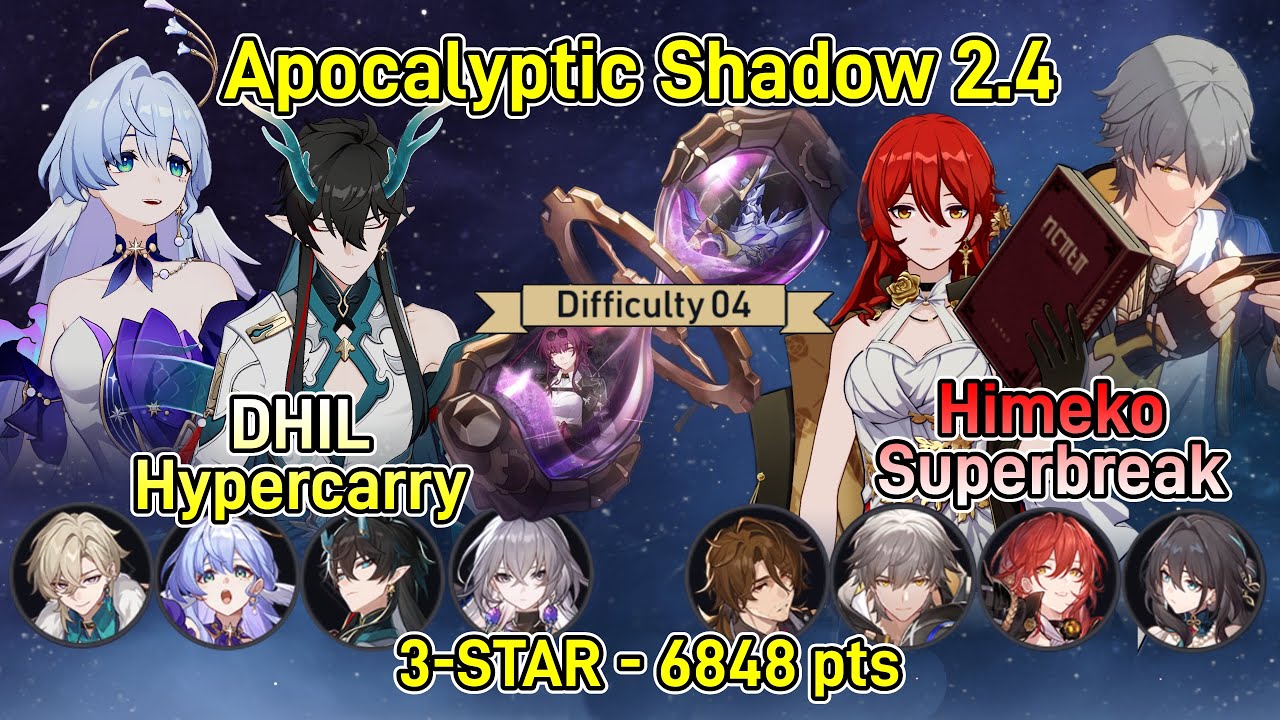 E0S0 Dan Imb. Lunae Hypercarry & E4S0 SuperBreak Himeko - Apocalyptic ...