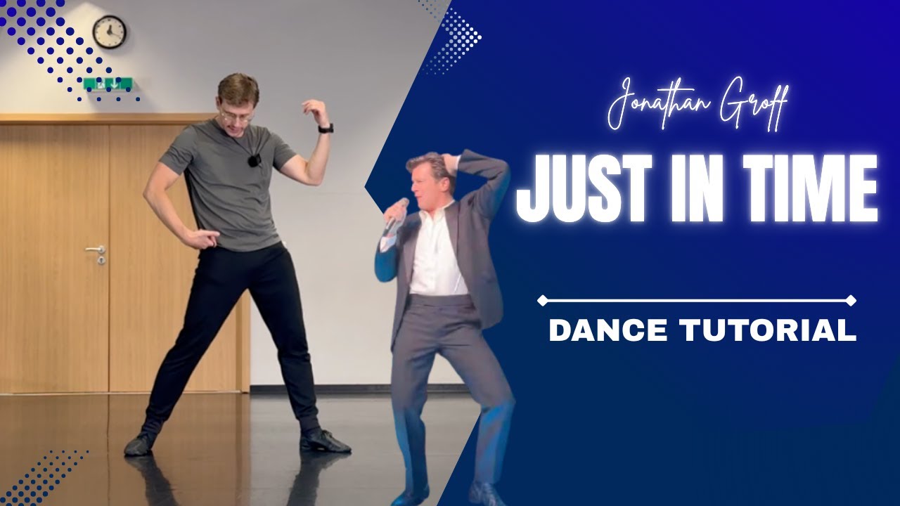 Jonathan Groff - JUST IN TIME [DANCE TUTORIAL] - YouTube