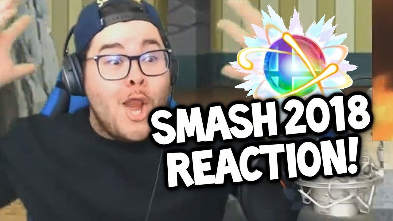 SUPER SMASH BROS 2018 LIVE REACTION! (LOUD!!!) (SMASH NINTENDO SWITCH ...