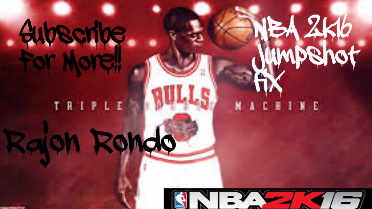 The Turtle From NICK| Rajon Rondo NBA 2K16 Jumpshot Fix - YouTube