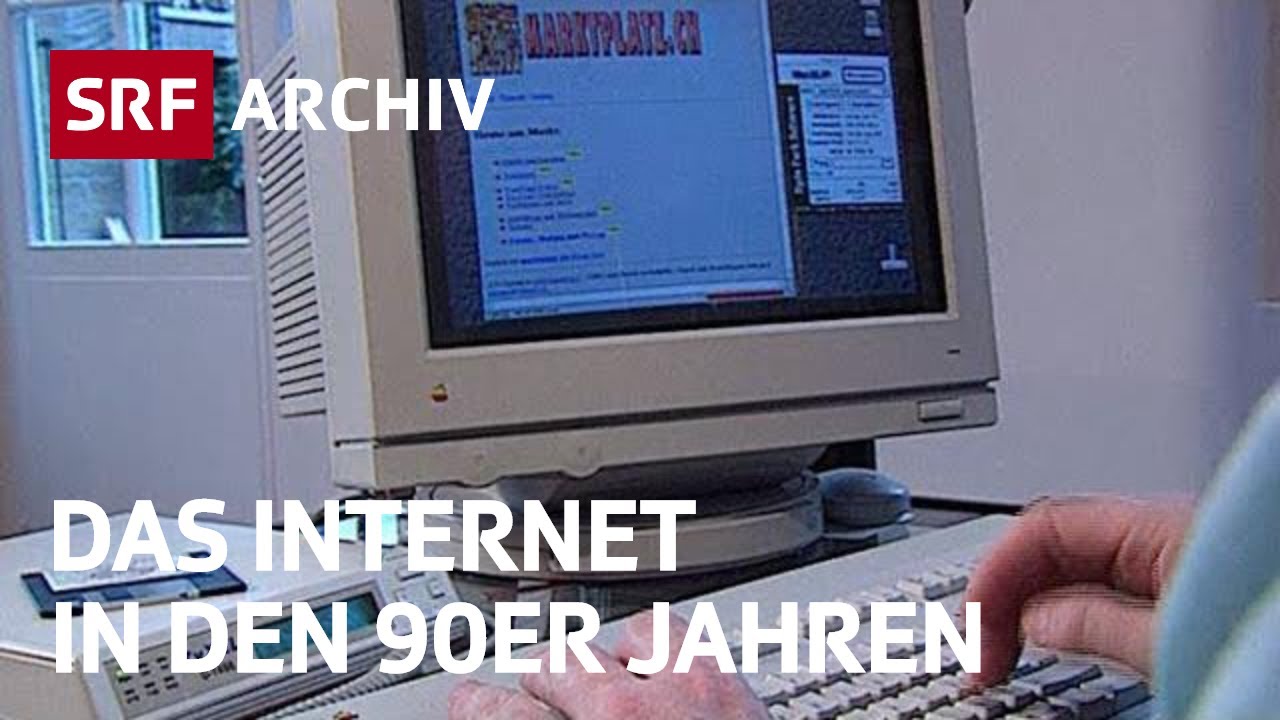 Was gibt es im Internet? (1995) | Das WWW in den der 90er Jahren | SRF ...