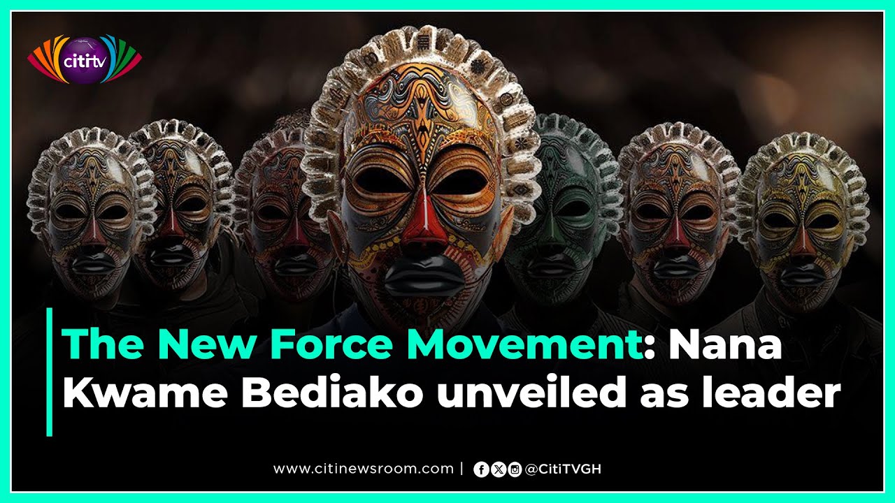 The New Force Movement: Nana Kwame Bediako unveiled as leader - YouTube
