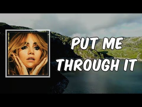 Lyric: Put Me Through It by Suki Waterhouse - YouTube
