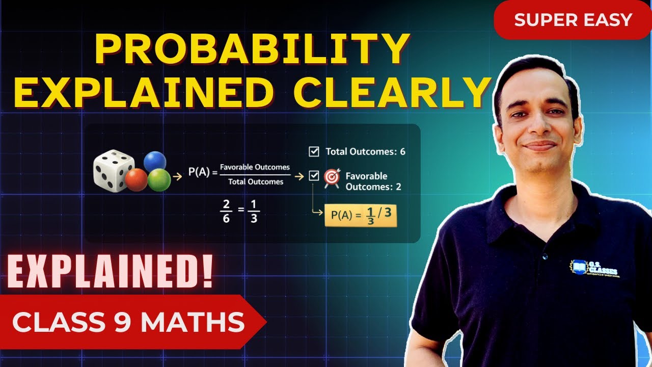 PROBABILITY- CLASS 9 [EXERCISE-15.1] [PART-2] NCERT SOLUTION | NCERT ...