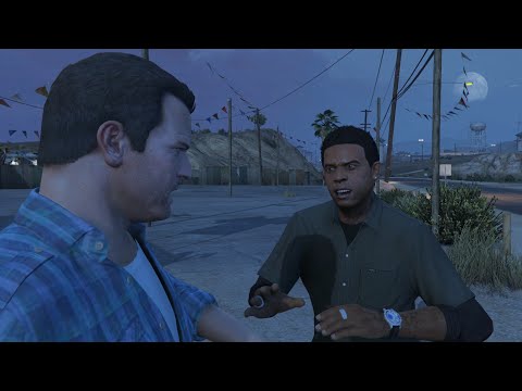 The Protagonists Knocks Out Lamar Davis (GTA V)