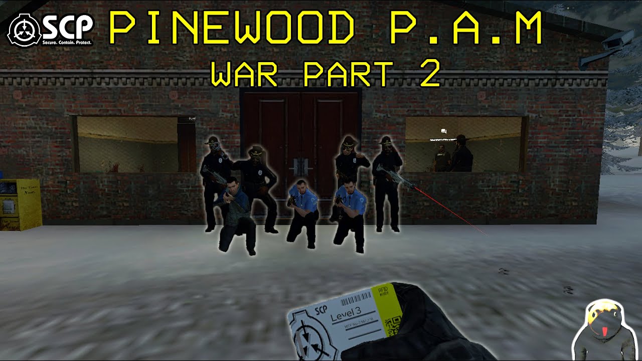 Pinewood P.A.M War Part 2 | SCP-RP | - YouTube