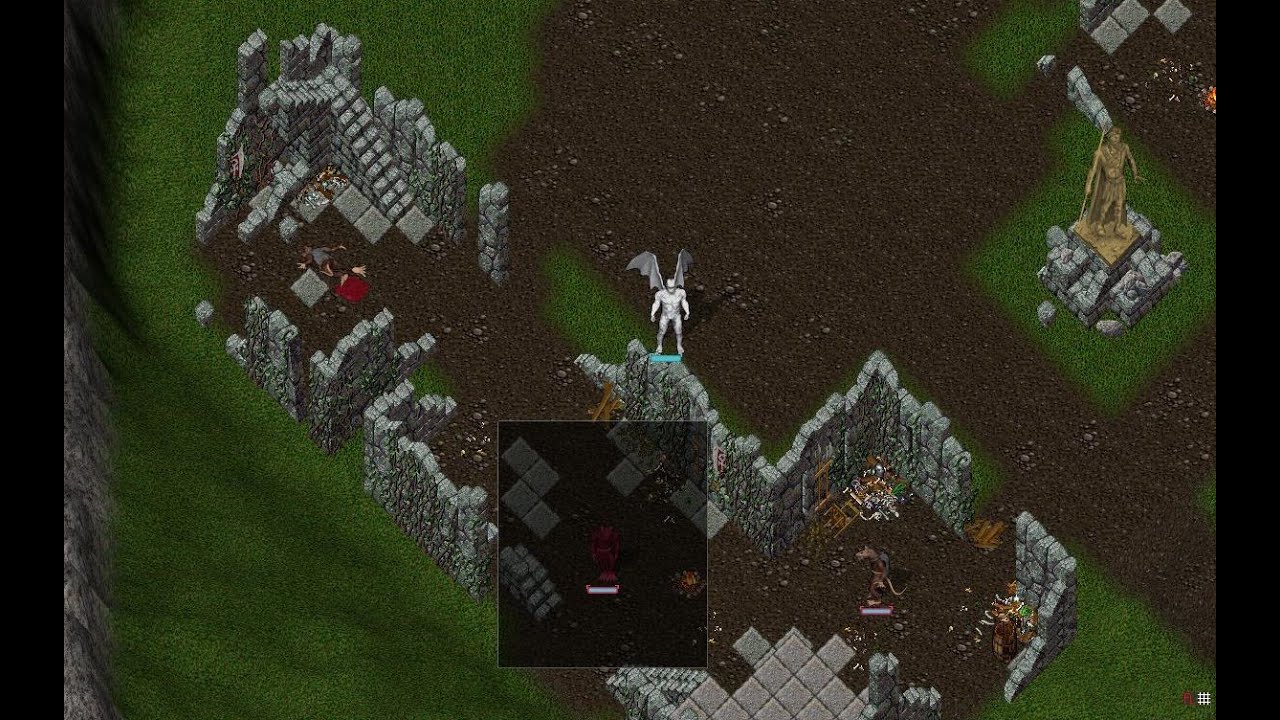 Ultima Online - Ancillae Vampire Quest - Ratman Mines - YouTube