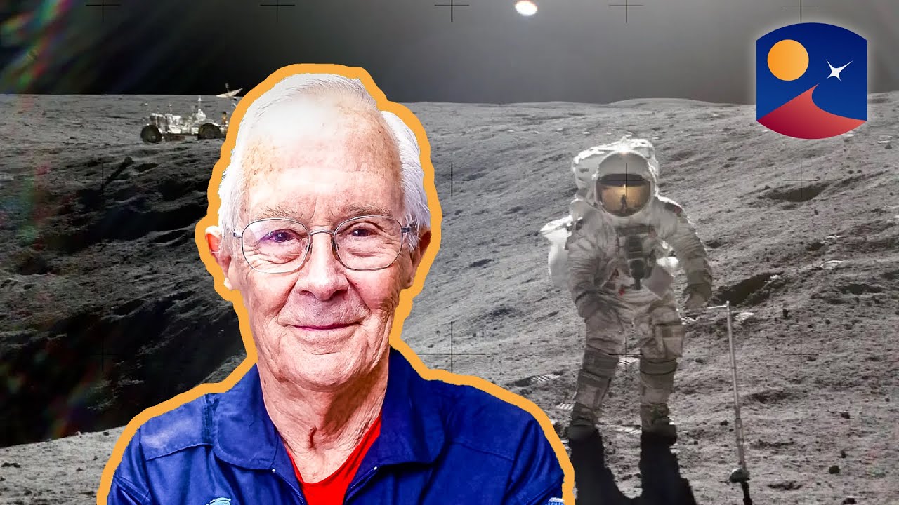 🌕 Apollo Moonwalker Charlie Duke reacts to first U.S. Moon landing in ...