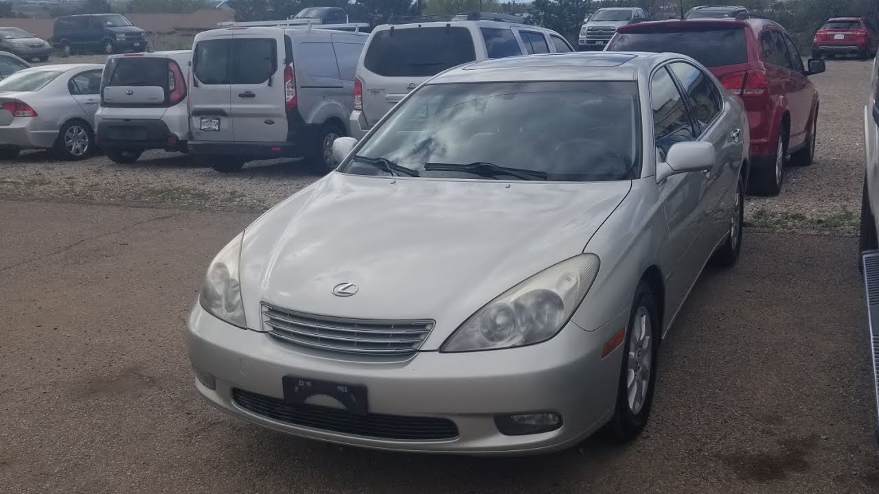 2003 Lexus ES300 Start Up, Exhaust, and In Depth Tour - YouTube