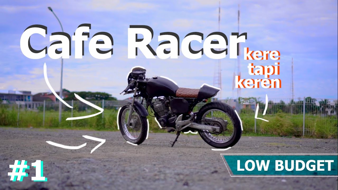 Cafe Racer Murah Budget Pelajar! Cuma 2jtan! - YouTube