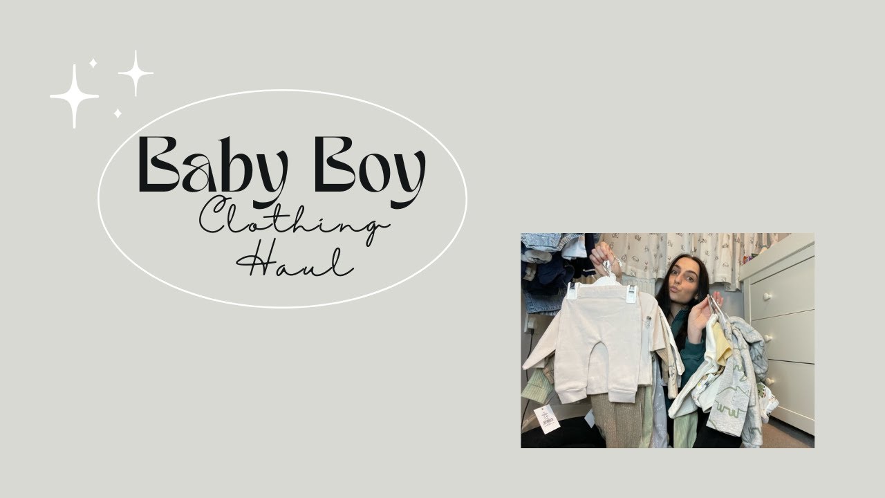 Baby Boy Clothing Haul | Primark, Asda, Sainsbury's, JoJo Maman Bebe ...