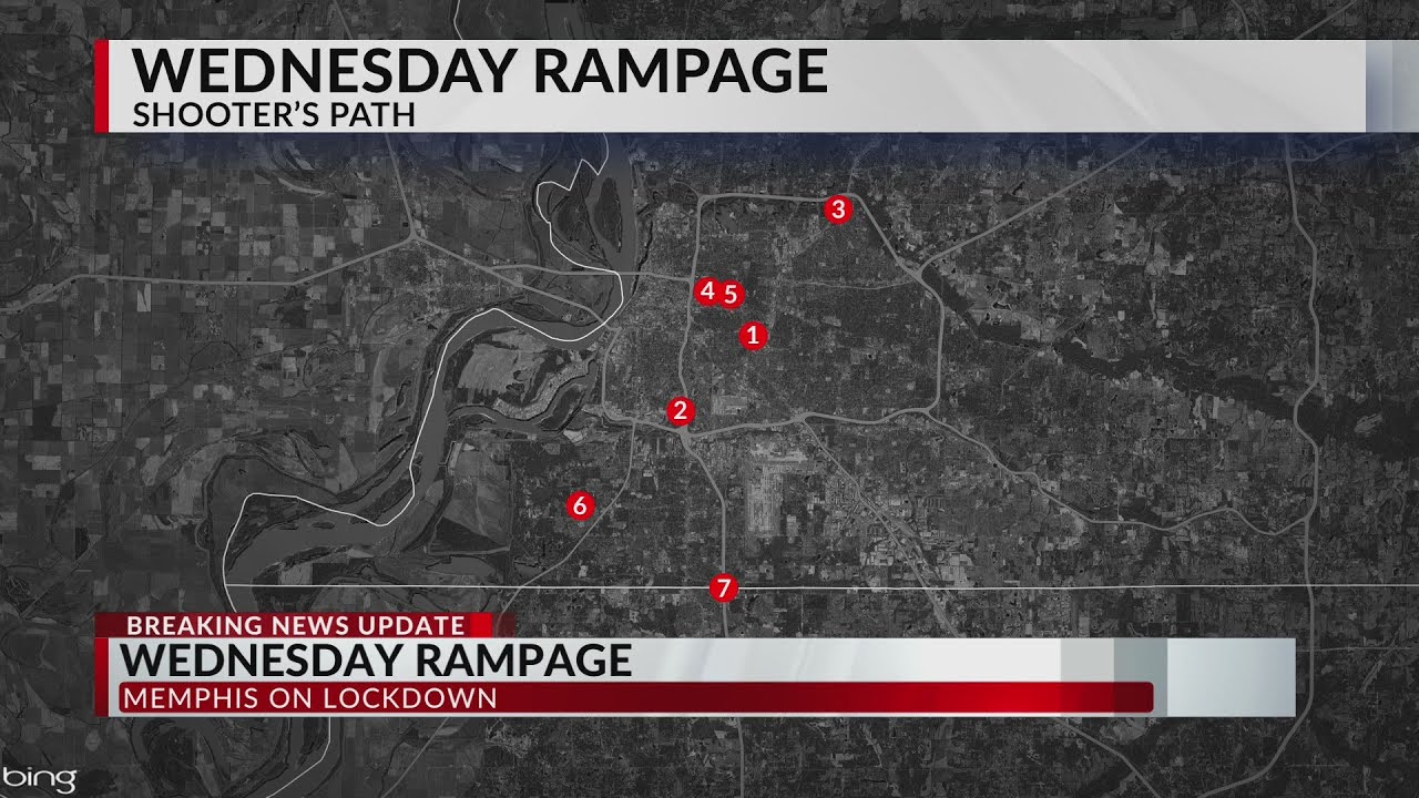 A timeline of Wednesday’s shooting rampage - YouTube