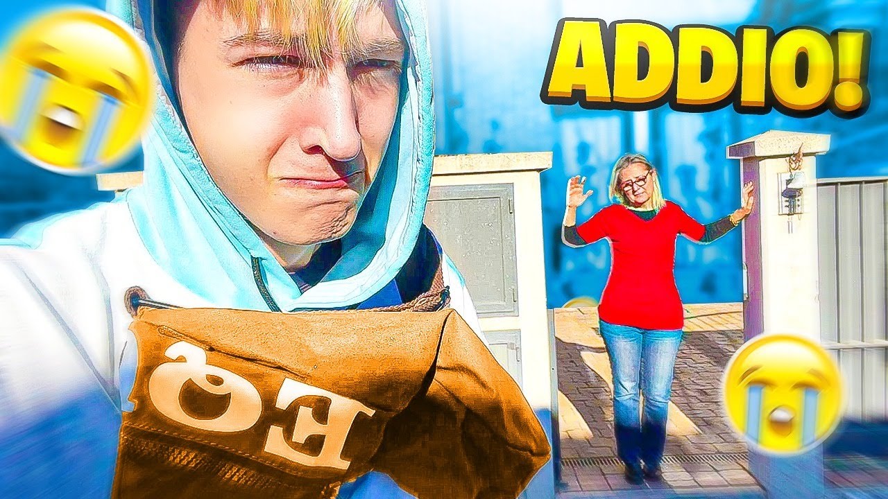 ADDIO MAMMA...😭Vado a vivere con Ferro, Refe e Powah - YouTube