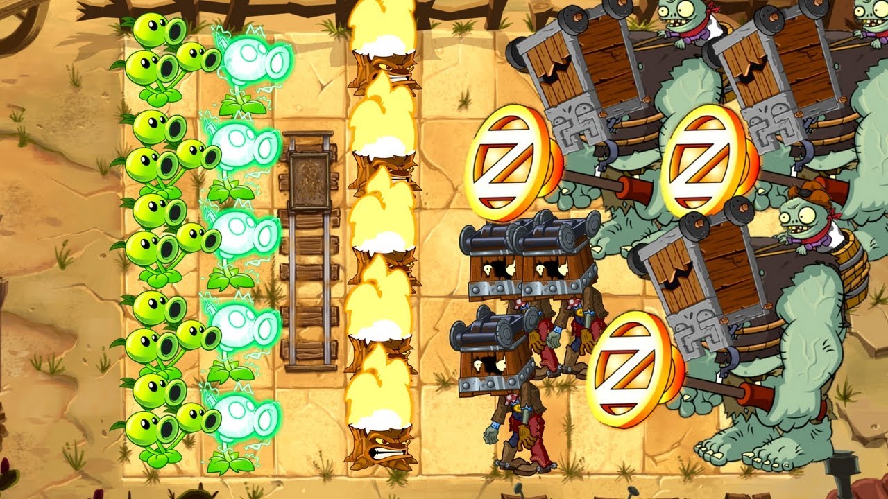 Plants vs Zombies 2 It’s about time New Hard Levels PVZ 2 Wild West ...