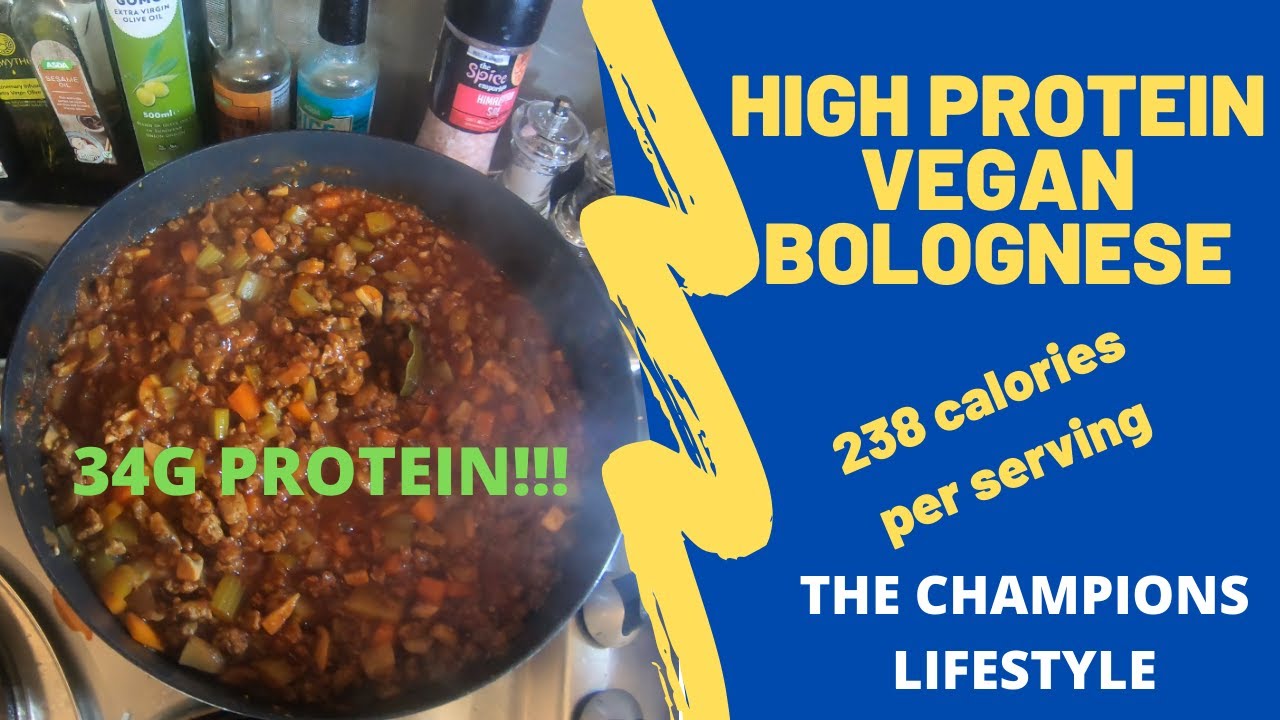 HIGH PROTEIN VEGAN BOLOGNESE LOW COST MEAL PREP Ep 4 YouTube high-protein-vegan-bolognese-low-cost-meal-prep-ep-4-youtube