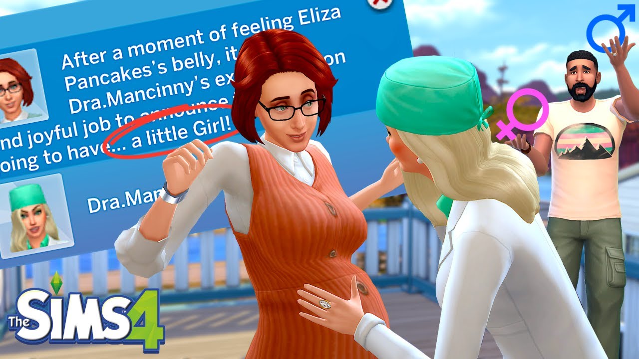 How to Reveal the Gender of a Baby | The Sims 4 - YouTube