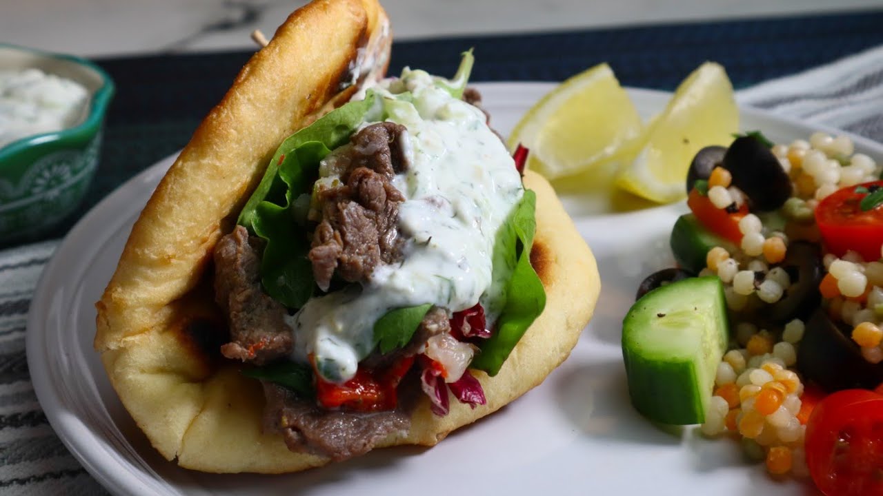 INSTANT POT STEAK GYROS│BUSY WORK WEEK RECIPE - YouTube