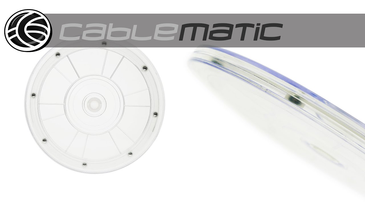 Base rotatoria manual d203mm h12mm transparente distribuido por ...