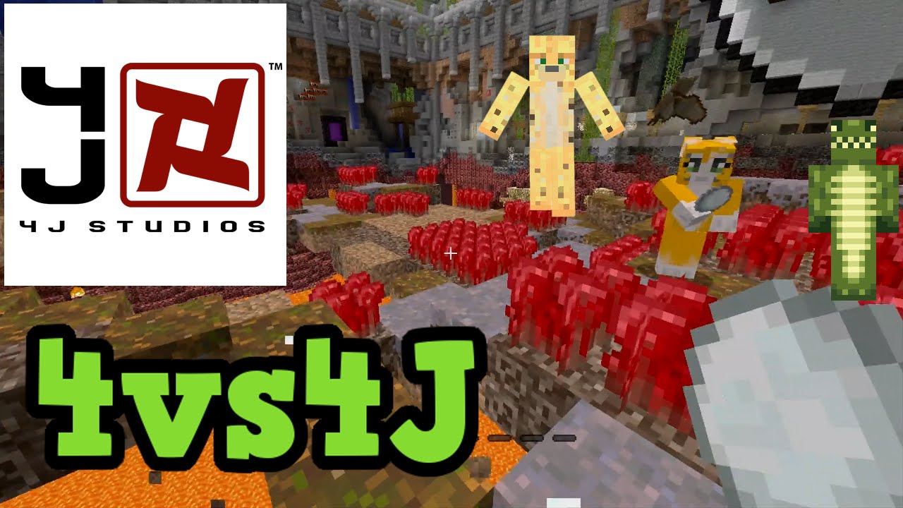 4J Studios vs 4 YOUTUBERS - Tumble W/ BigB, Ecko & Stampy - YouTube