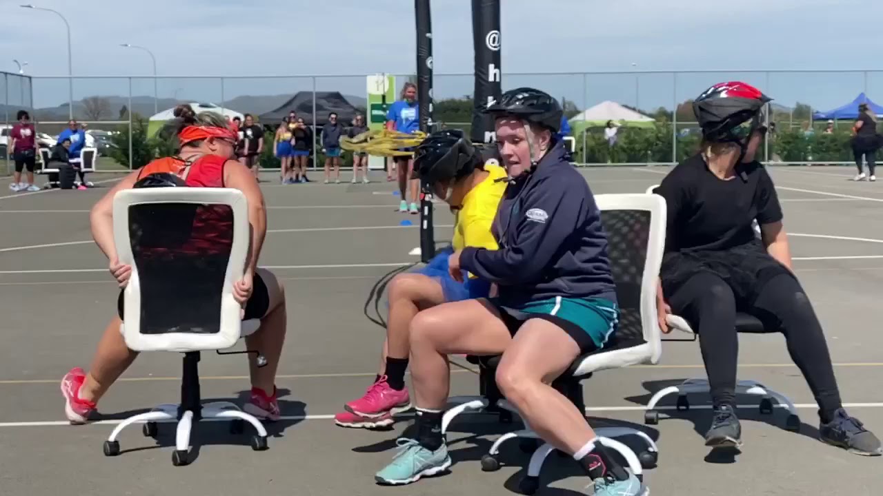 The Office Chair Relay 2019 - YouTube