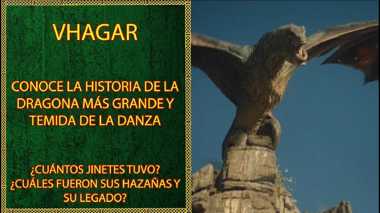 La Historia de Vhagar, el Último Gran Dragón de su Era - YouTube
