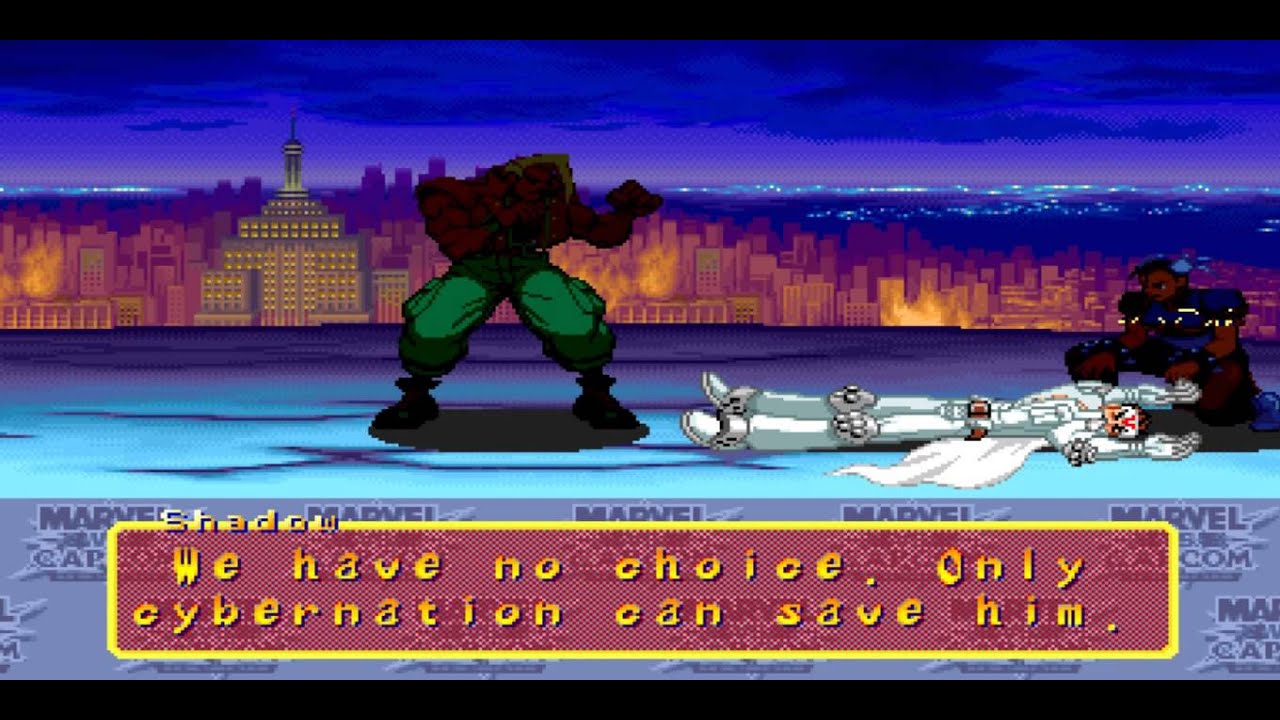 Marvel V.S Capcom - Shadow Girl Ending - YouTube