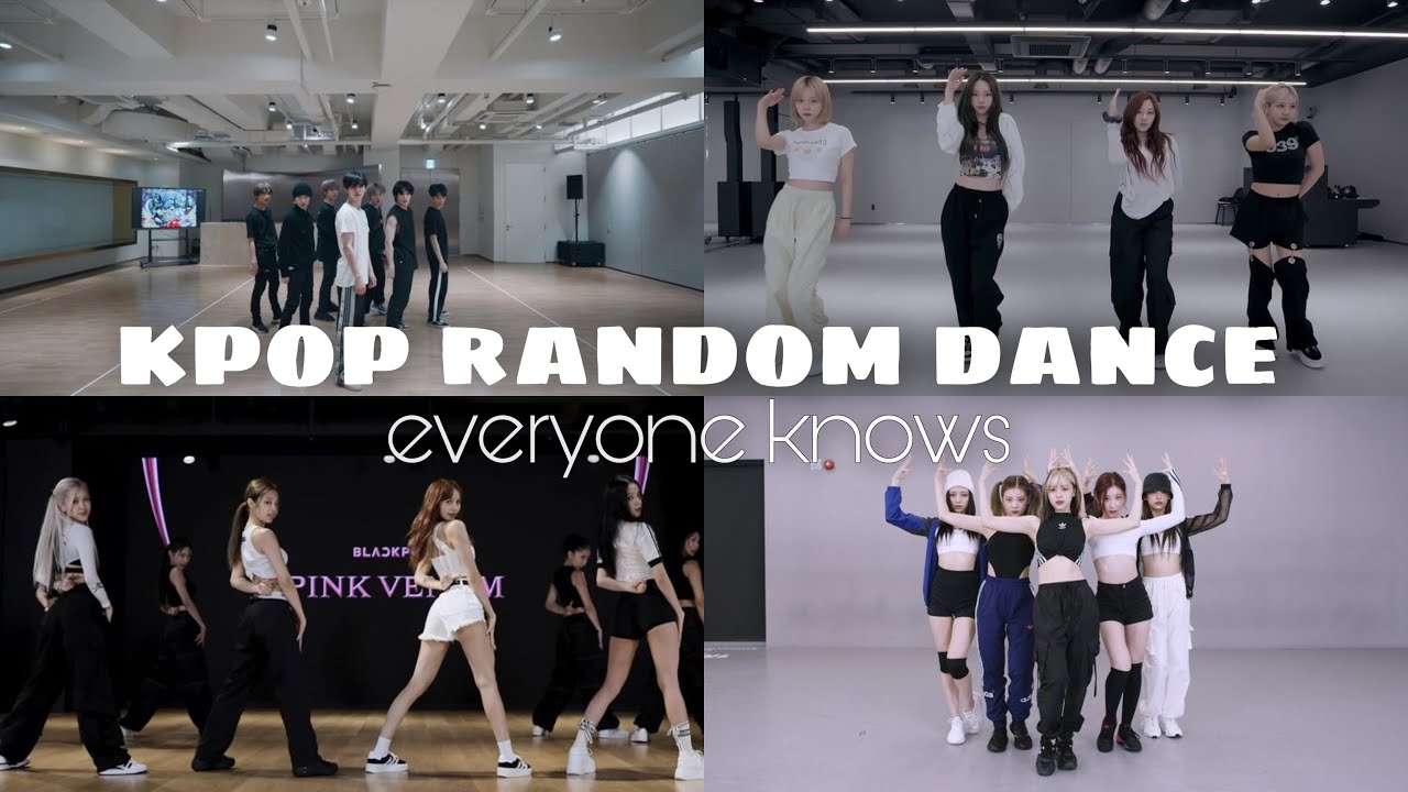 KPOP RANDOM DANCE (mirrored) | EVERYONE KNOWS | ICONIC SONGS - YouTube