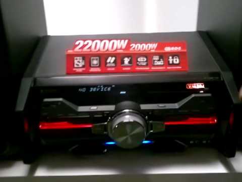 SONY GENEZI FST-SH2000 - YouTube