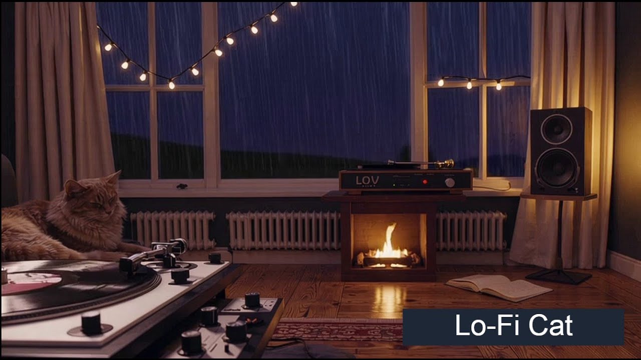 🐾 Lo-Fi Cat 📀 1 Hour of Chill Lo-Fi Beats to Study & Relax - YouTube