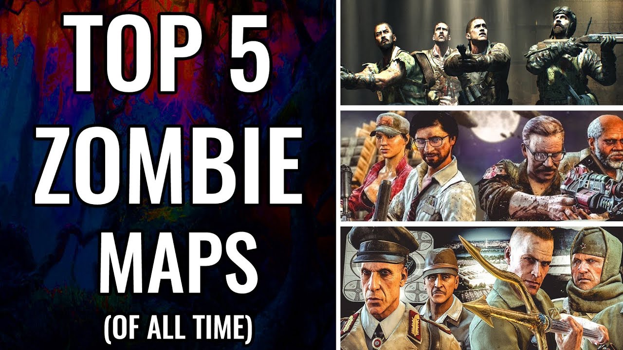 TOP 5 ZOMBIES MAPS OF ALL TIME - BEST AETHER MAPS 2019 (TOP 5 COD ...