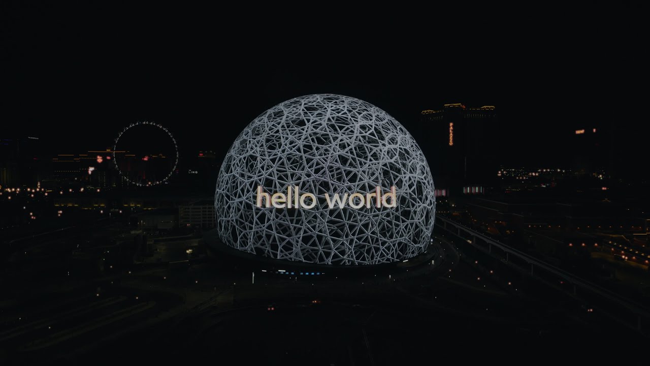 Hello UAE, Hello Sphere Abu Dhabi | A New Era of Entertainment - YouTube