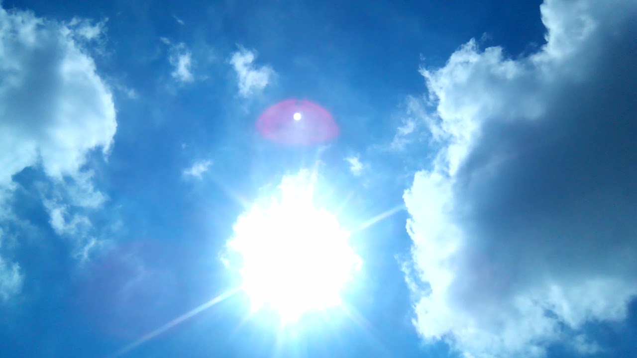 Todays WHITE Sun & Skies! June 10th, 2021 - YouTube