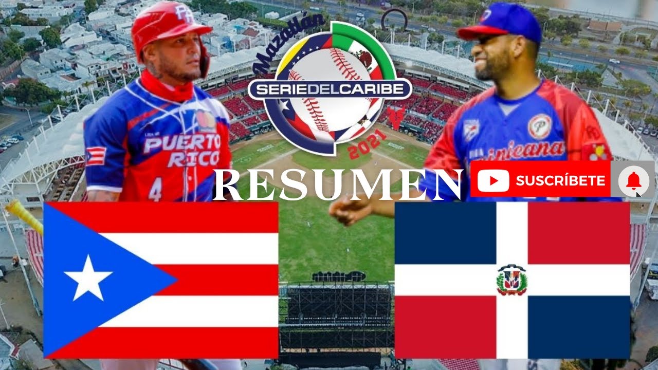 república dominicana vs puerto rico |Serie del Caribe febrero 2024 ...