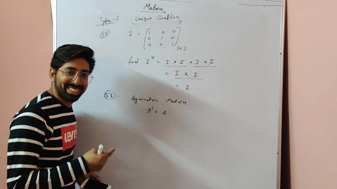 Matrix (1 Marker Question) Part A - YouTube