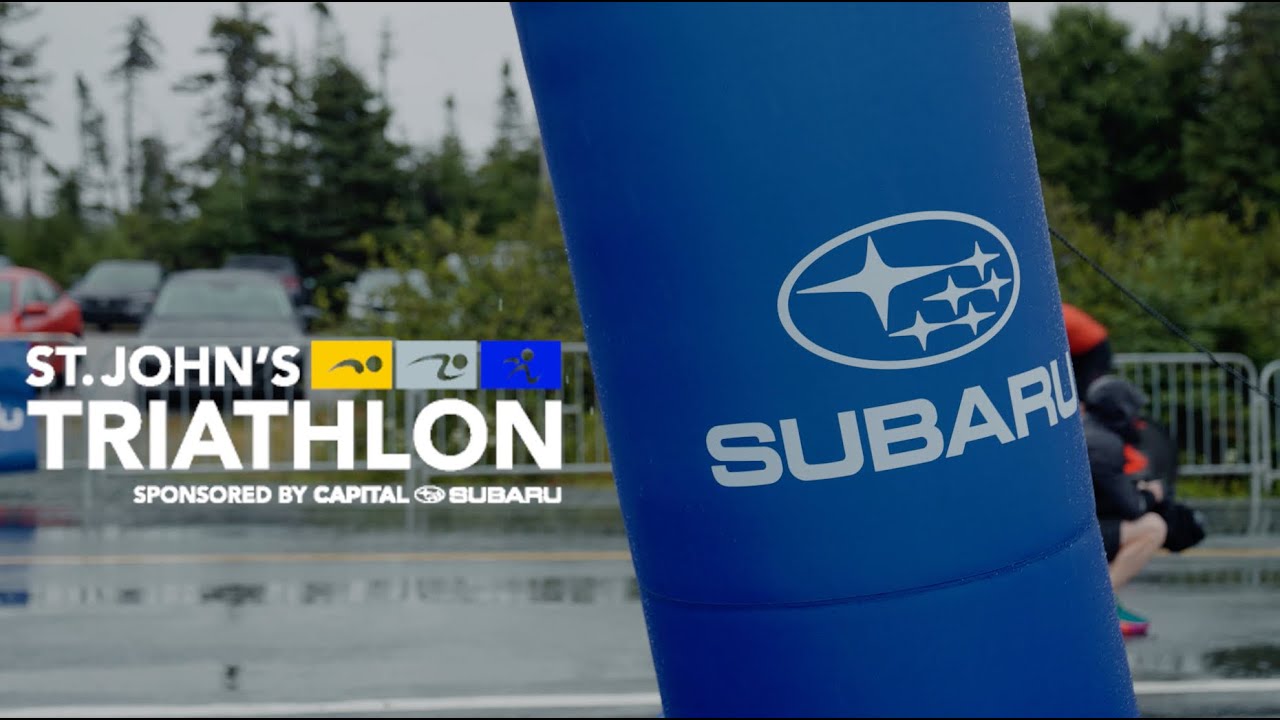 Drenched but determined! | St. John's Triathlon 2023 | Capital Subaru ...