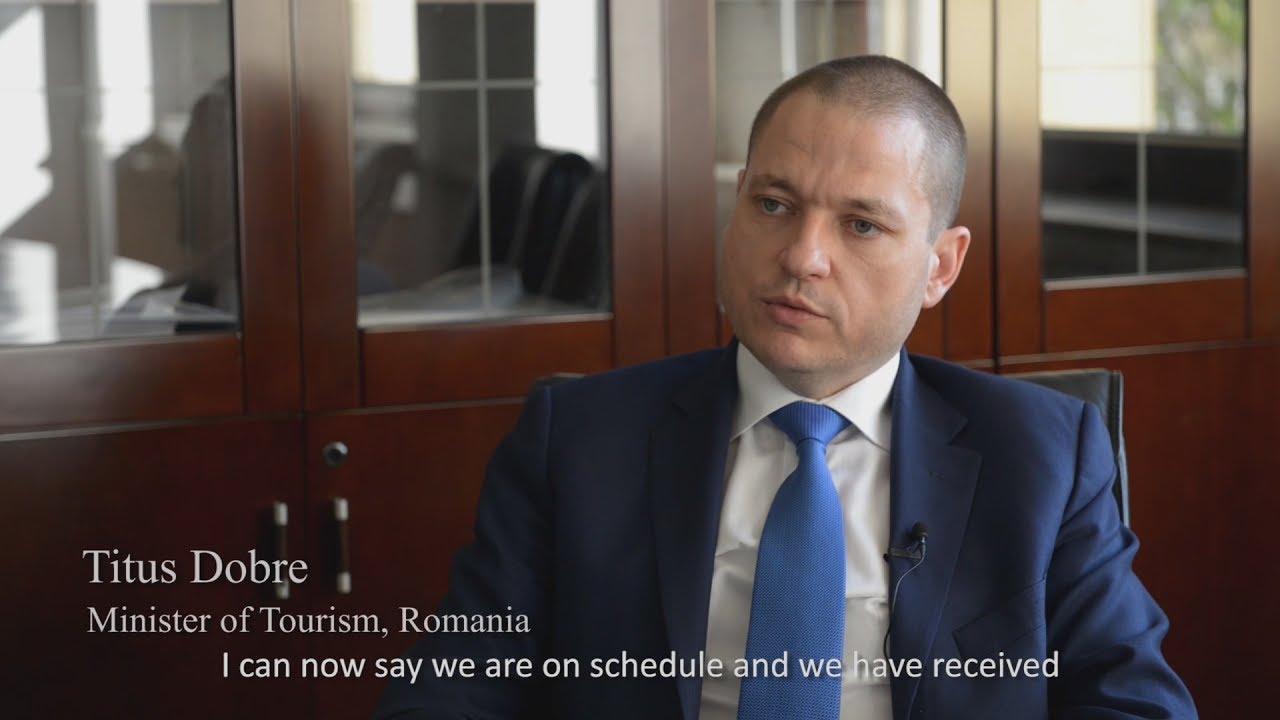 Interview with Titus Dobre, Minister of Tourism, Romania - YouTube