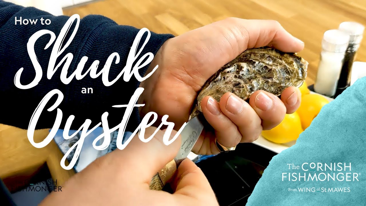 How to Shuck an Oyster with The Cornish Fishmonger - YouTube