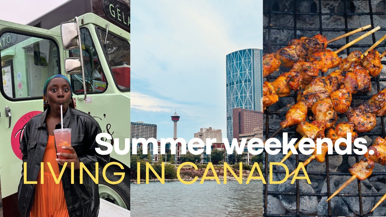 #33 SUMMER WEEKENDS in Calgary, places to visit,street food,downhill ...