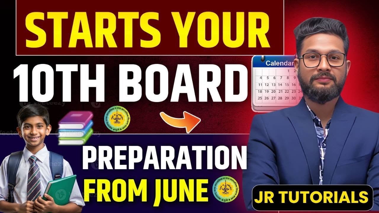 HOW TO START 10TH STANDARD PREPARATION FROM JUNE | JR TUTORIALS | - YouTube