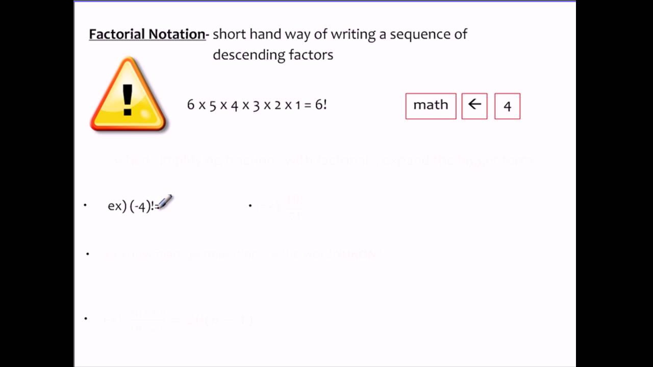 (1)- FCP and Factorial Notation - YouTube