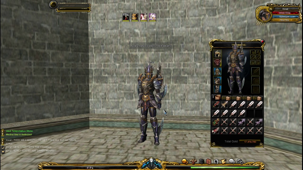 Shaiya Future Battle (Starter Armors and Weapons for Fighters) - YouTube